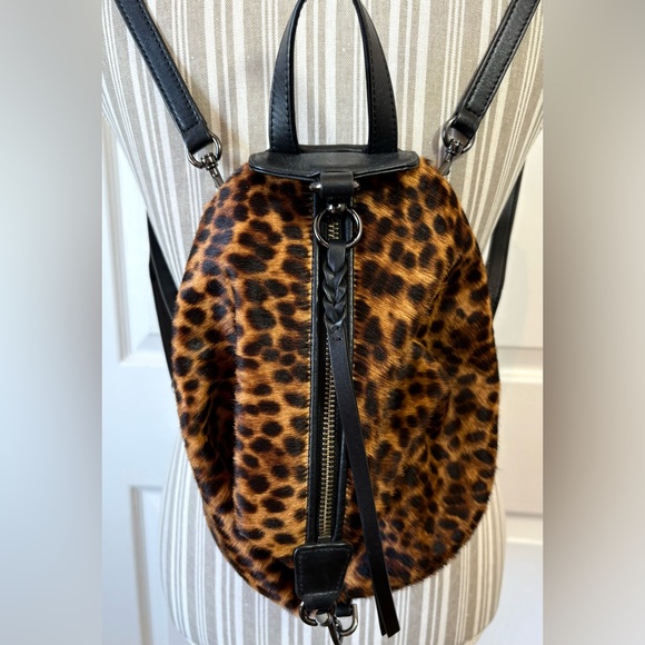 Rebecca Minkoff | Bags | Rebecca Minkoff Julian Leopard Calf Hair Mini ...